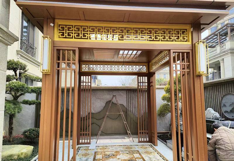 Custom Chinese Style Garden Pavilion - ZHAOGONG